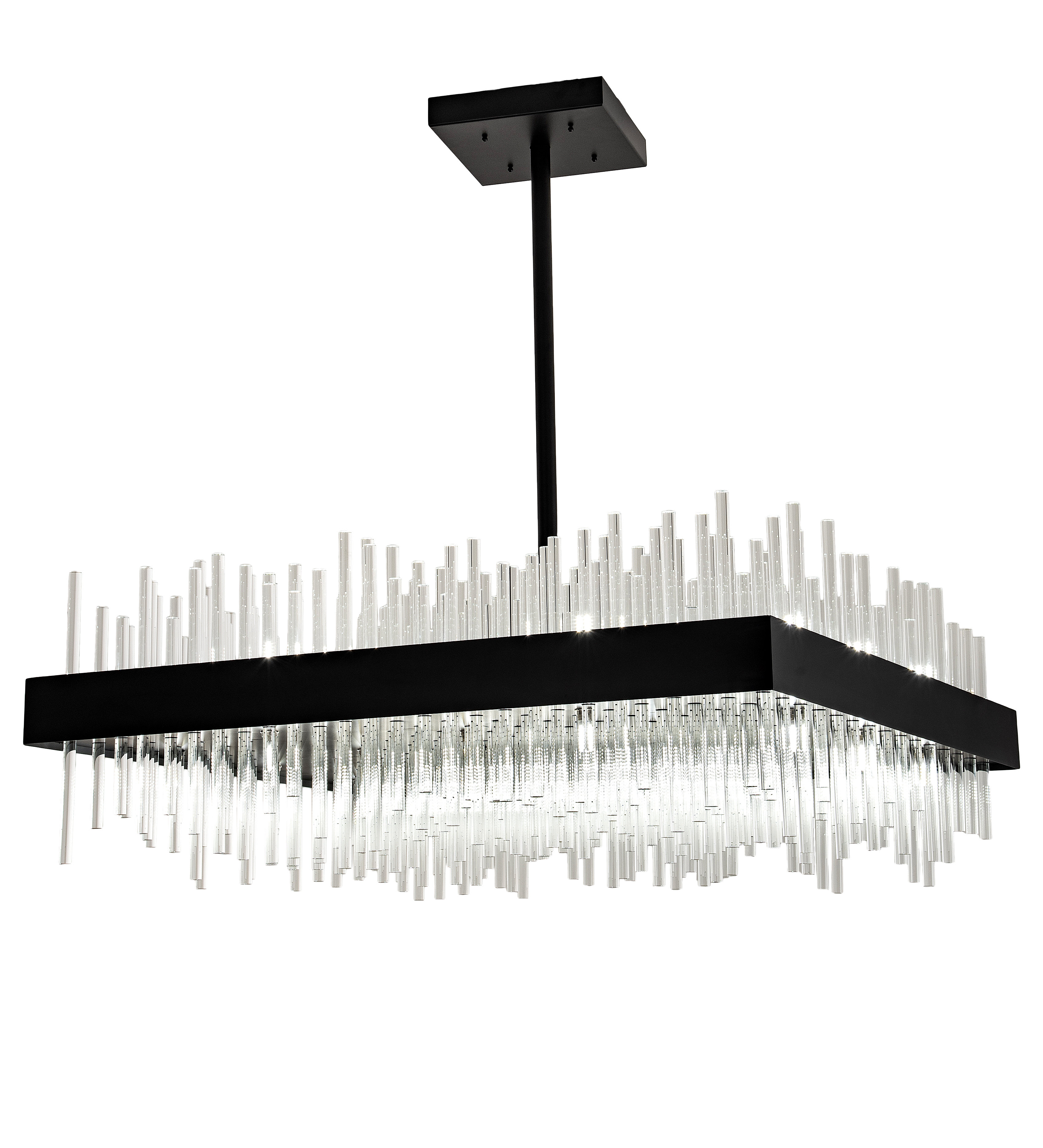 2nd Ave Lighting 33 - Light Unique Rectangle Chandelier | Wayfair