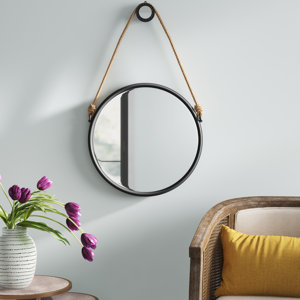 Breakwater Bay Ameline Rustic Beveled Accent Mirror & Reviews | Wayfair