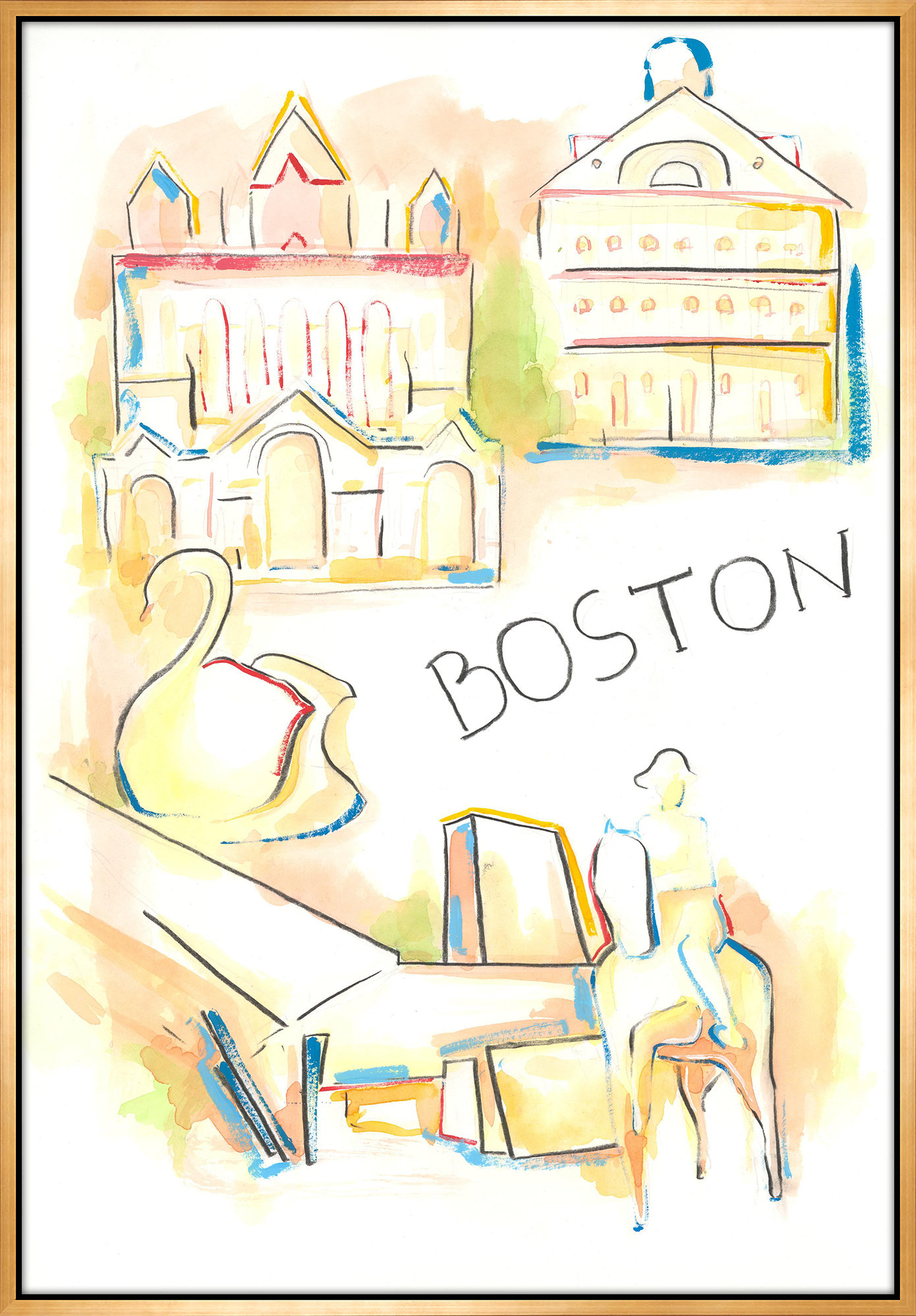 Chelsea Art Studio Map Me IV by Nathan Novac - Painting on Canvas ...