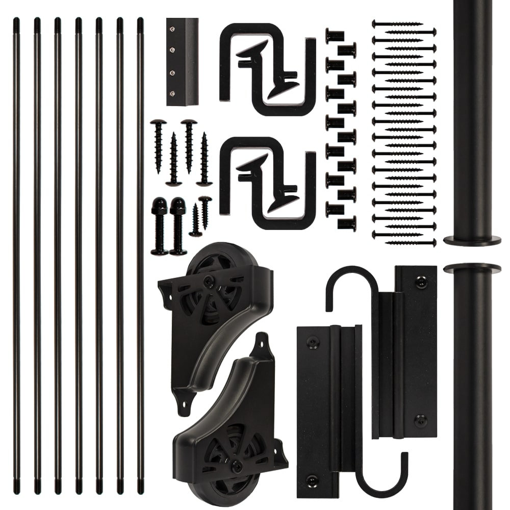 WFX Utility™ Modoc Red Oak 8.92' 8- Step Wood Removable Ladder | Wayfair