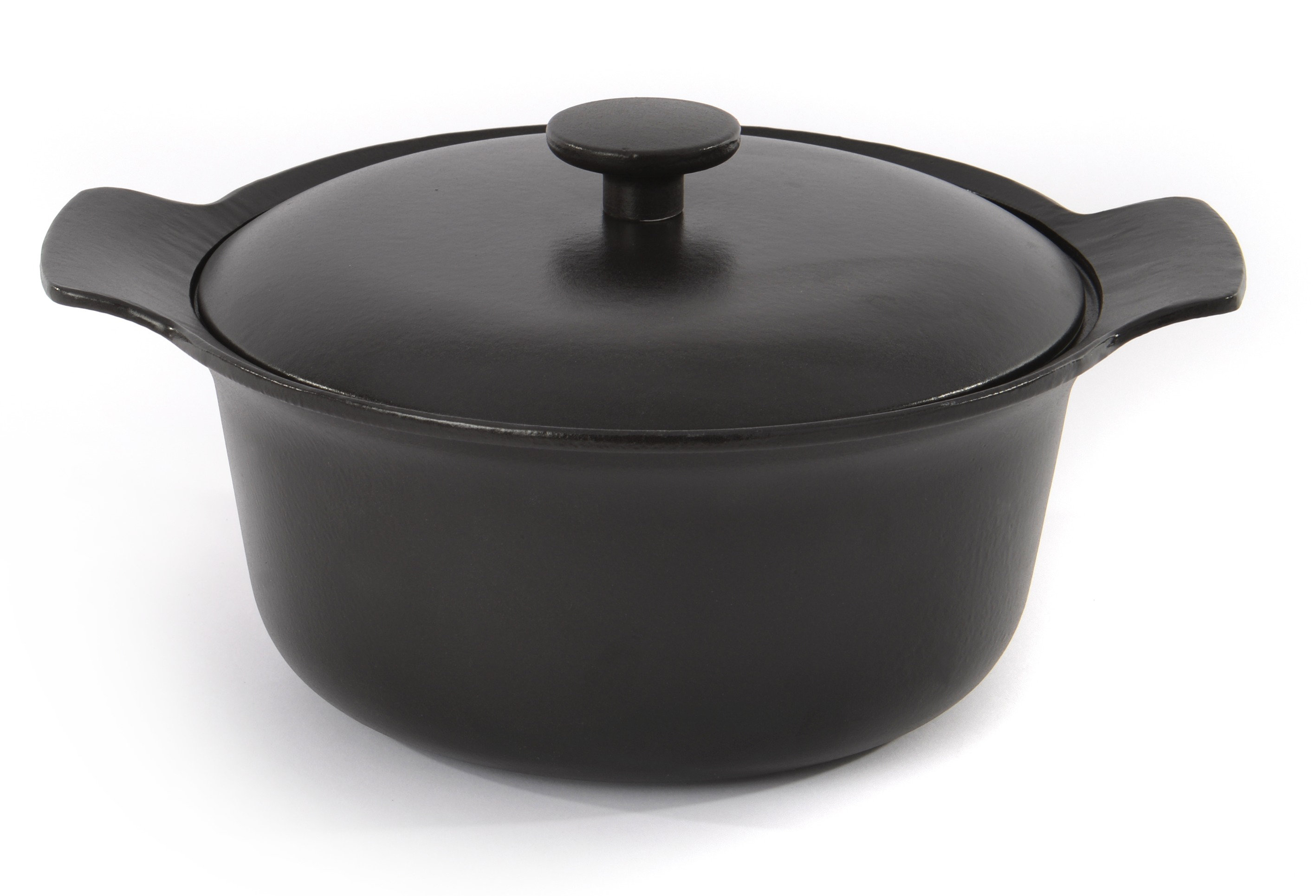 BergHOFF Ron 4.4 Qt. Cast Iron Stock Pot with Lid & Reviews | Wayfair