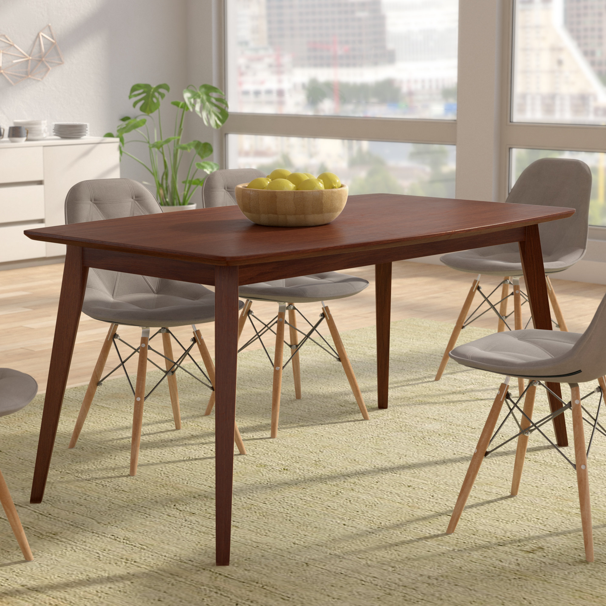 George Oliver Avneet Dining Table & Reviews | Wayfair