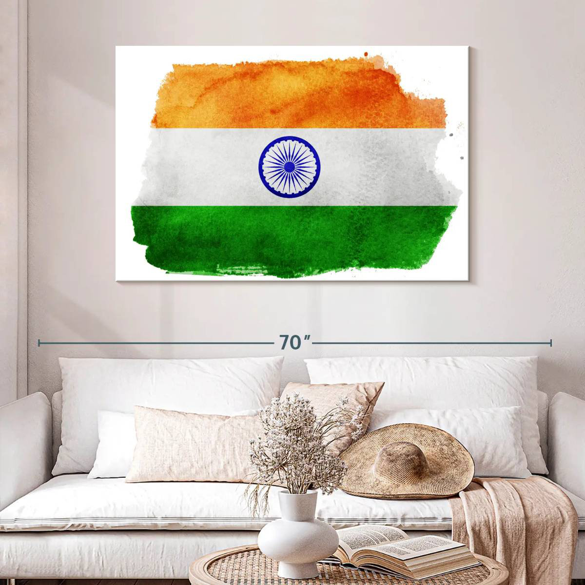 Ebern Designs Borges India Flag | Wayfair