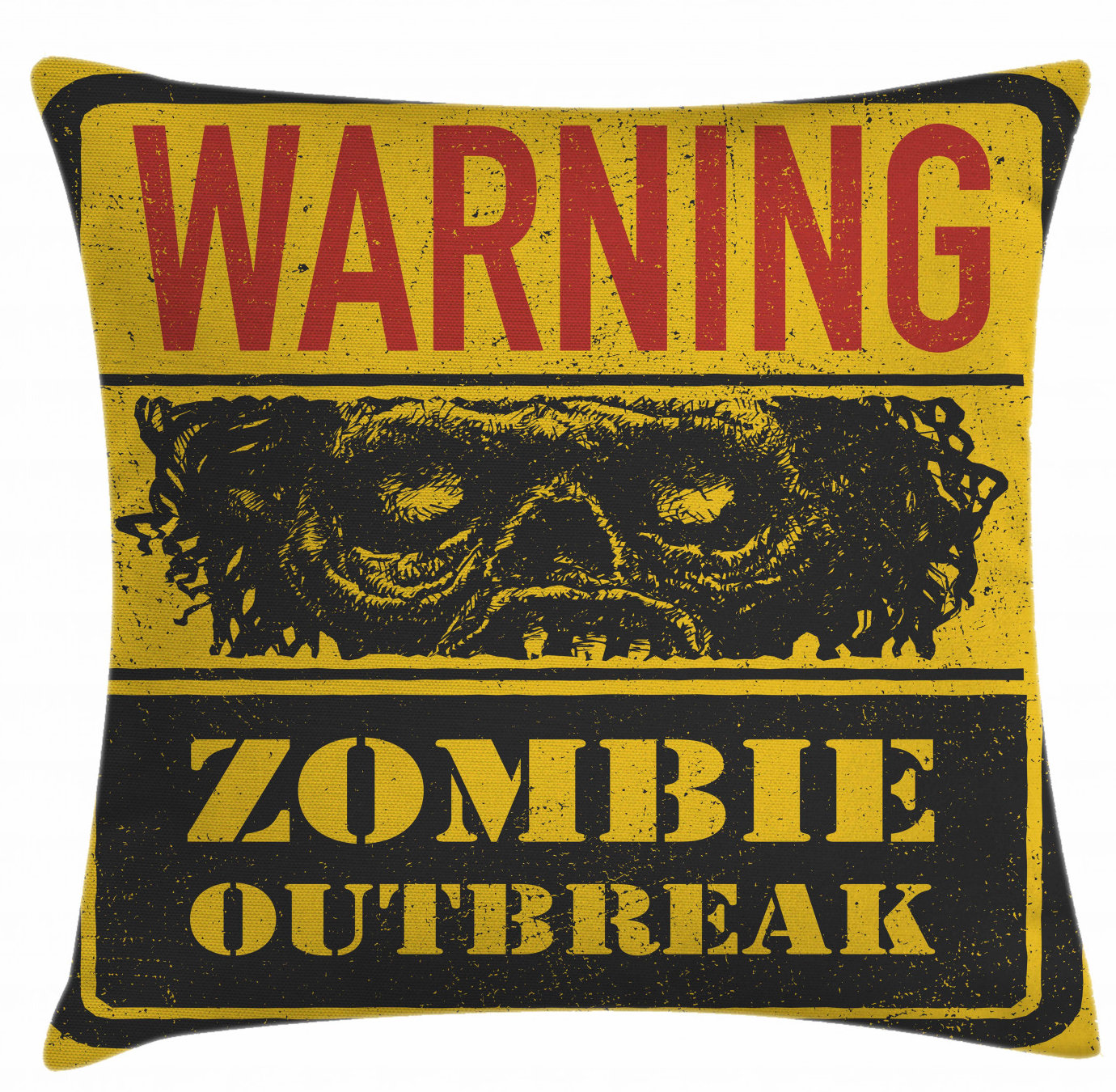 Ambesonne Zombie Indoor / Outdoor 36" Throw Pillow Cover | Wayfair
