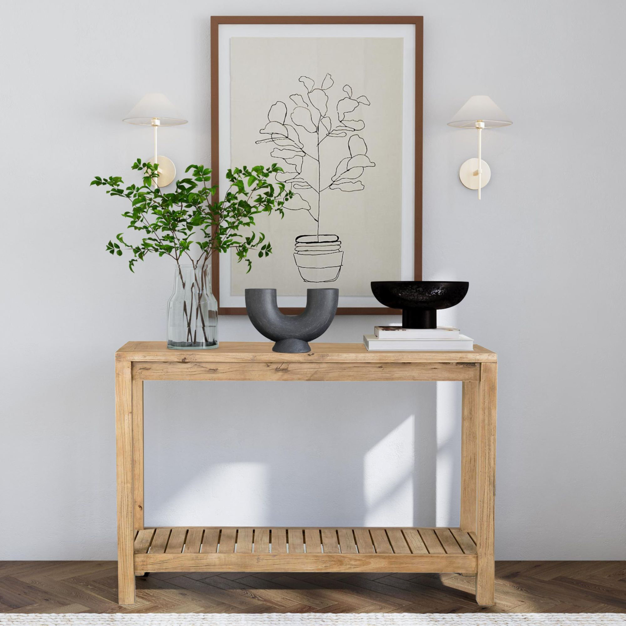 Laurel Foundry Modern Farmhouse® Fources 47.25'' Console Table & Reviews | Wayfair