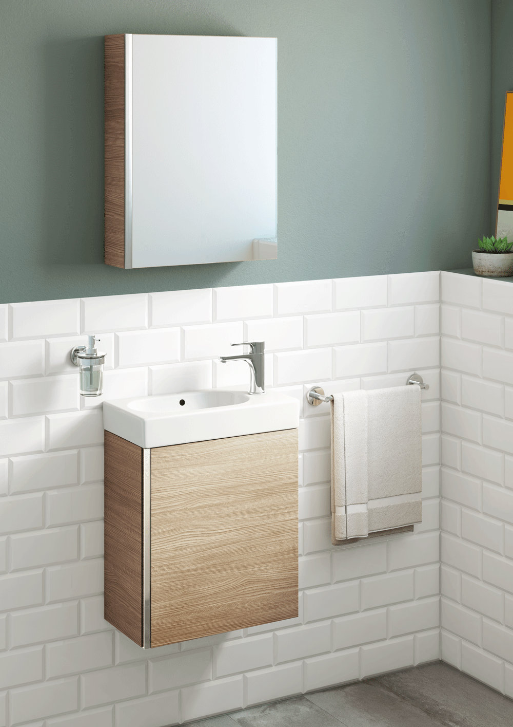 Roca Tiles CC TEXTURES BG WH REV 3X6 | Wayfair