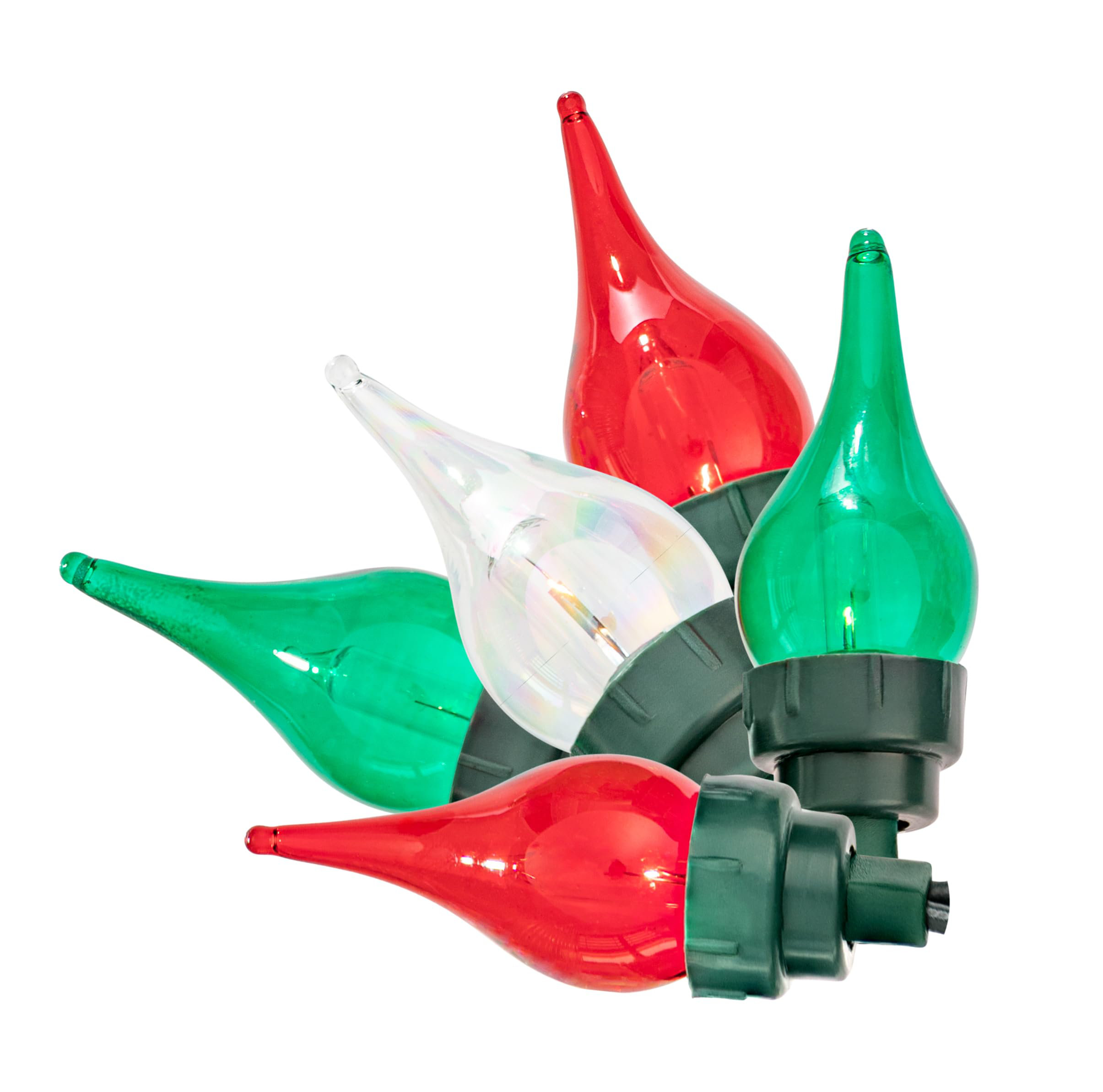 Alcott Hill® Christmas Random Shimmering Twinkle Flame Tip Light Set ...