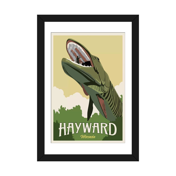 iCanvas 'Hayward Muskie' Graphic Art on Canvas | Wayfair