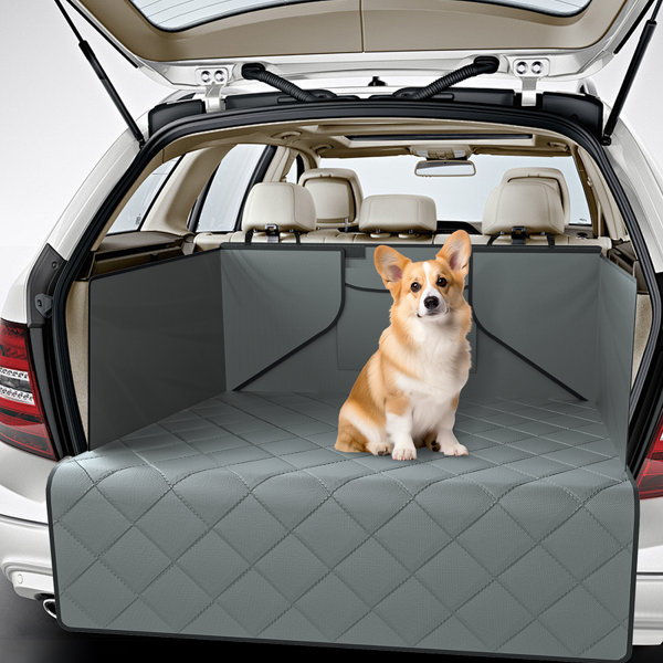 MoNiBloom SUV Cargo Liner For Dogs, Pet Trunk Cargo Cover Mat Car ...