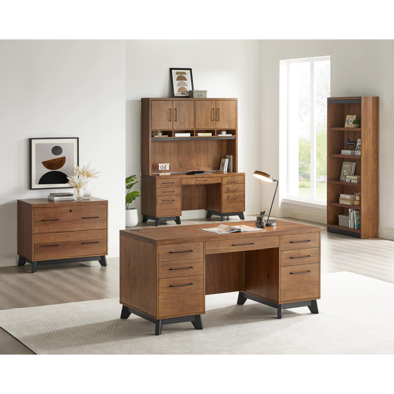 Martin Furniture Modern Wood Lateral File, Office Lateral File, Storage ...