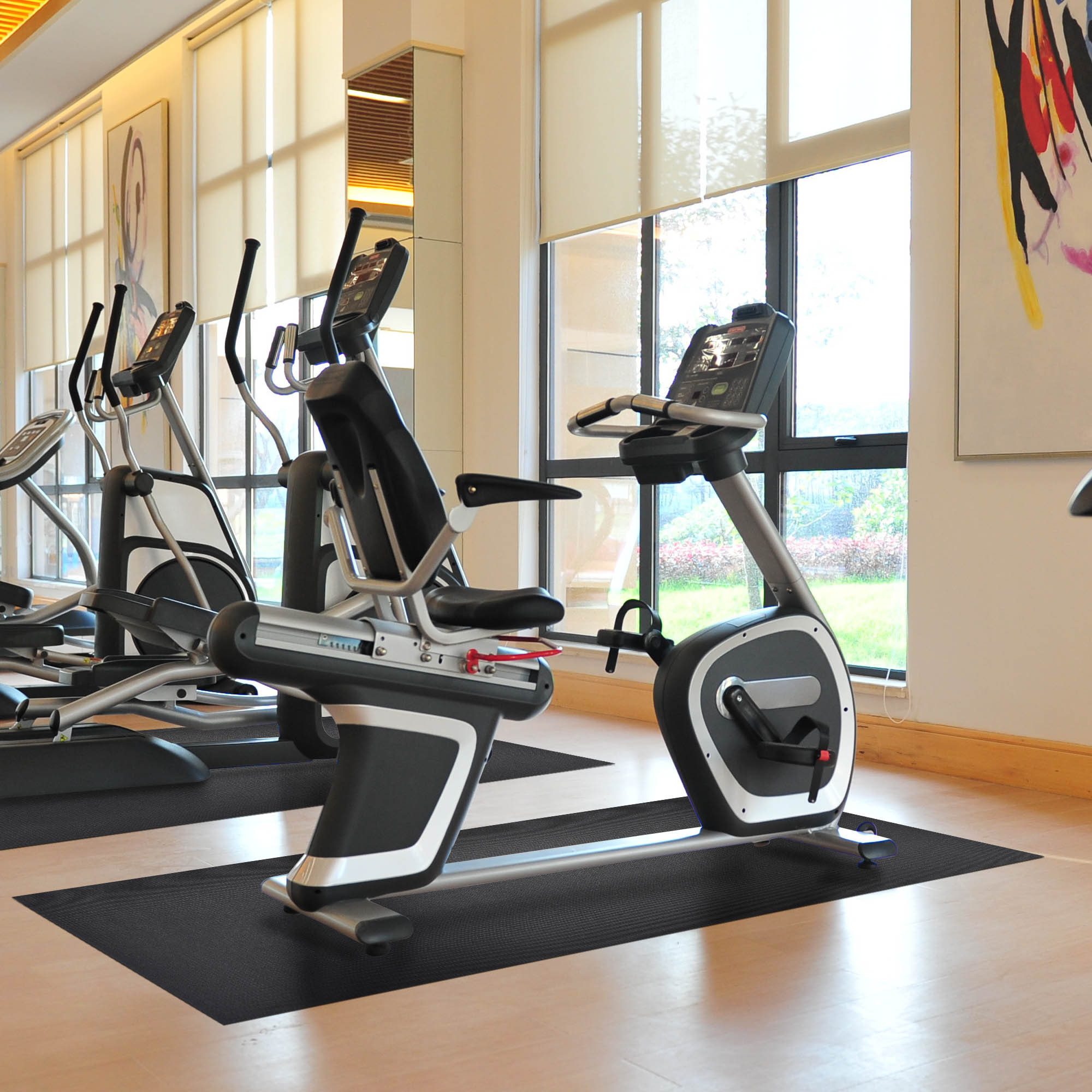 Yescom 6X8 Ft Extra Large Exercise Mat For Yoga Pilates Fitness Home ...