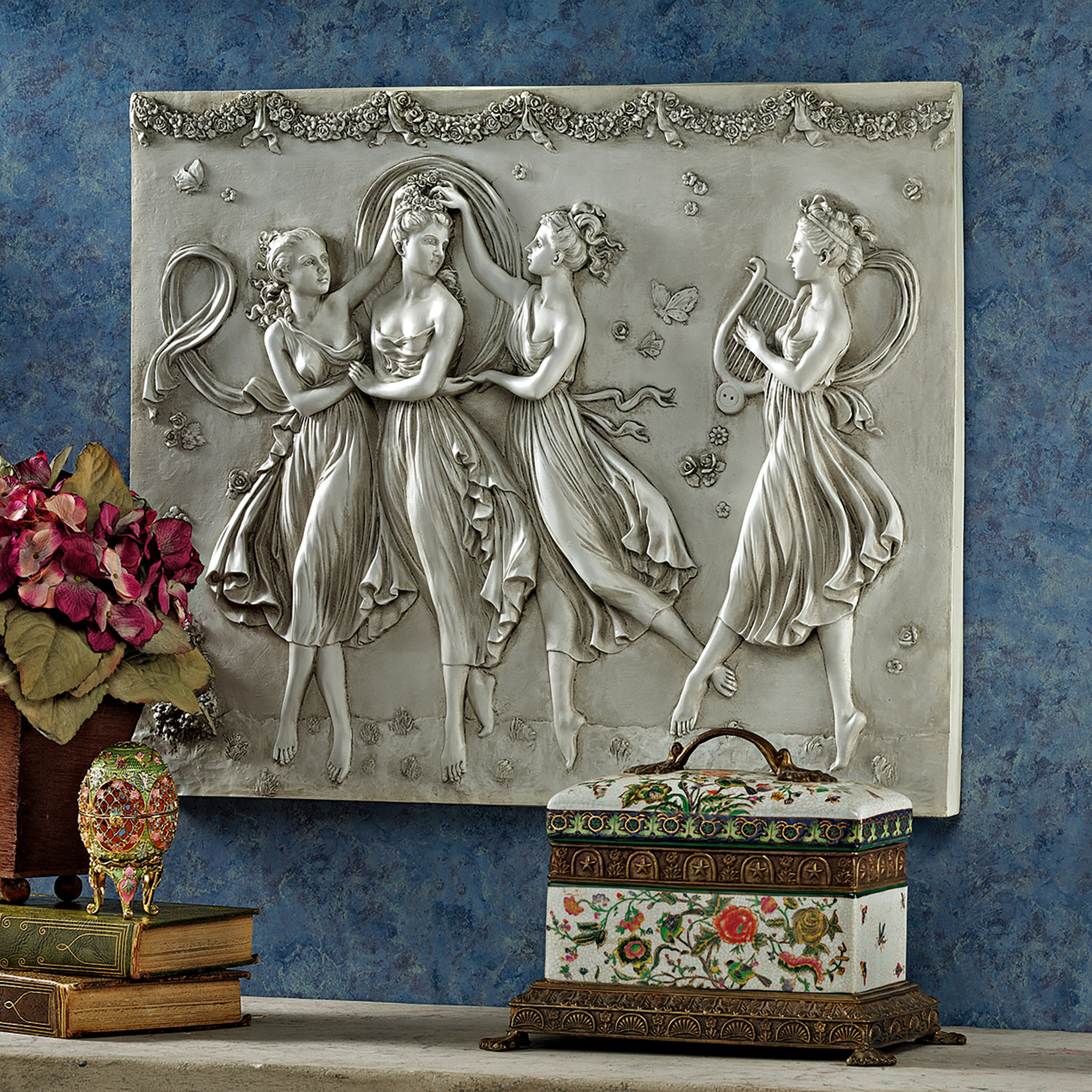 Design Toscano Three Graces Dancing Wall Décor & Reviews | Wayfair