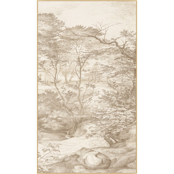Wendover Art Group Neutral Toile 2 Print | Perigold