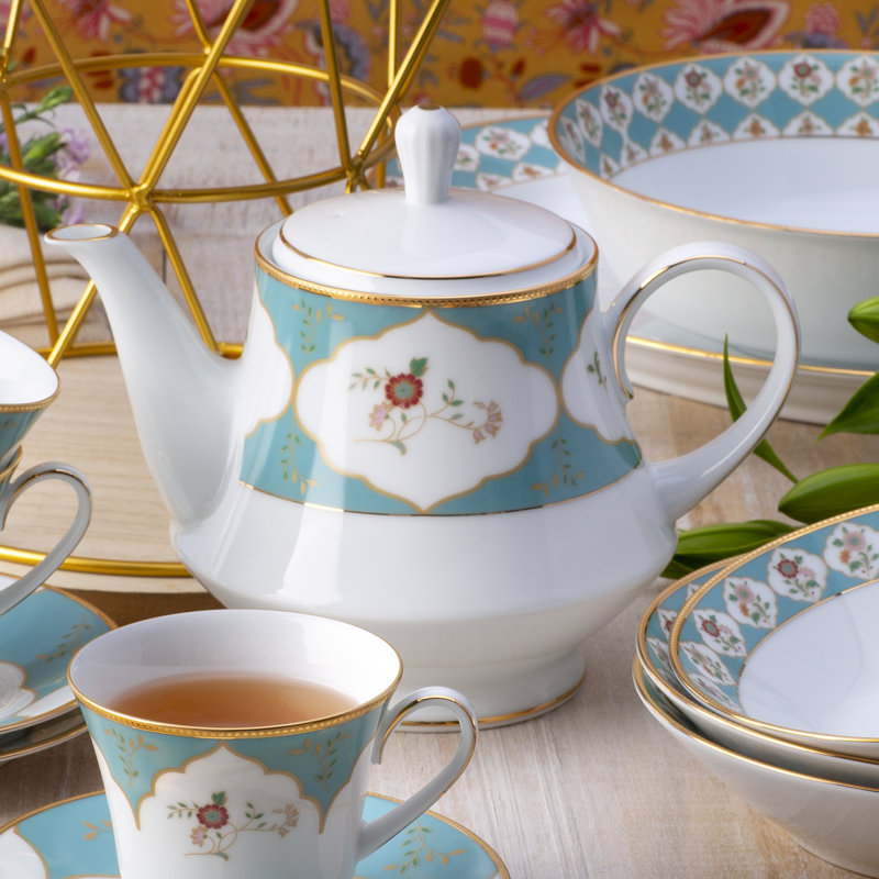 Noritake Lodi's Morning Tea Pot, 41 Oz. & Reviews | Wayfair
