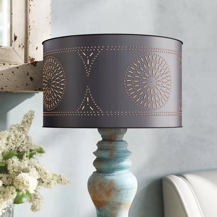 Gracie Oaks Kruse Metal Drum Lamp Shade & Reviews | Wayfair