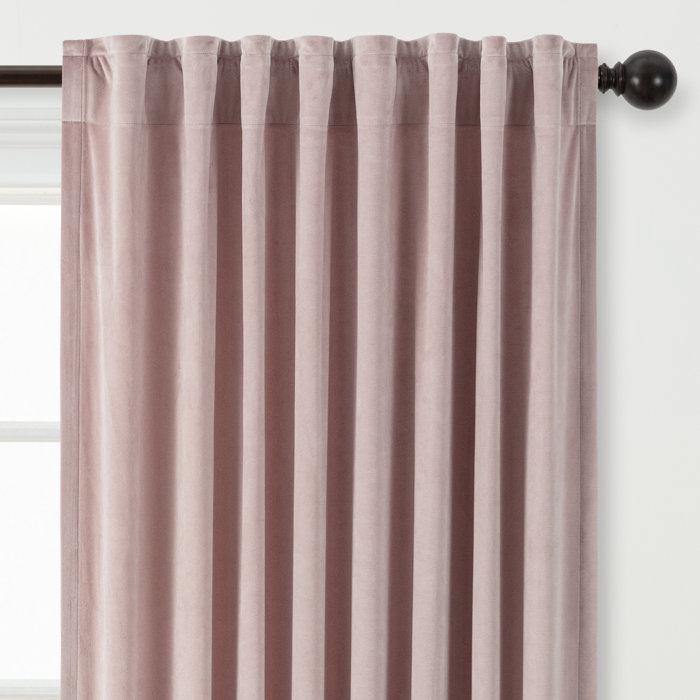 Eider & Ivory™ Heady Polyester Room Darkening Curtain Pair & Reviews ...