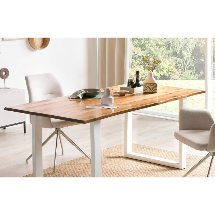 Union Rustic Gimley Solid Wood Dining Table | Wayfair.co.uk