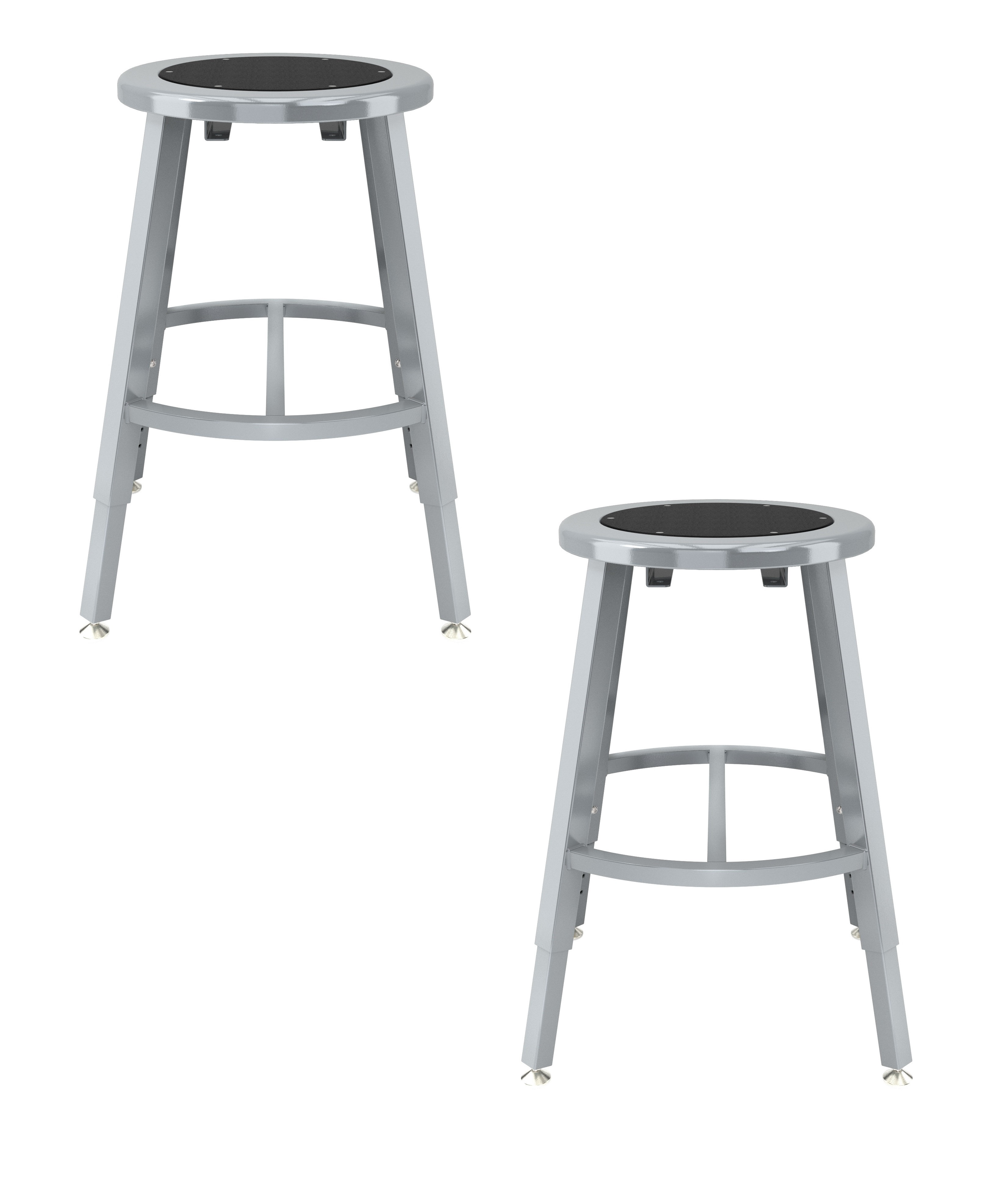 National Public Seating Titan Stools Adjustable Height Ergonomic ...
