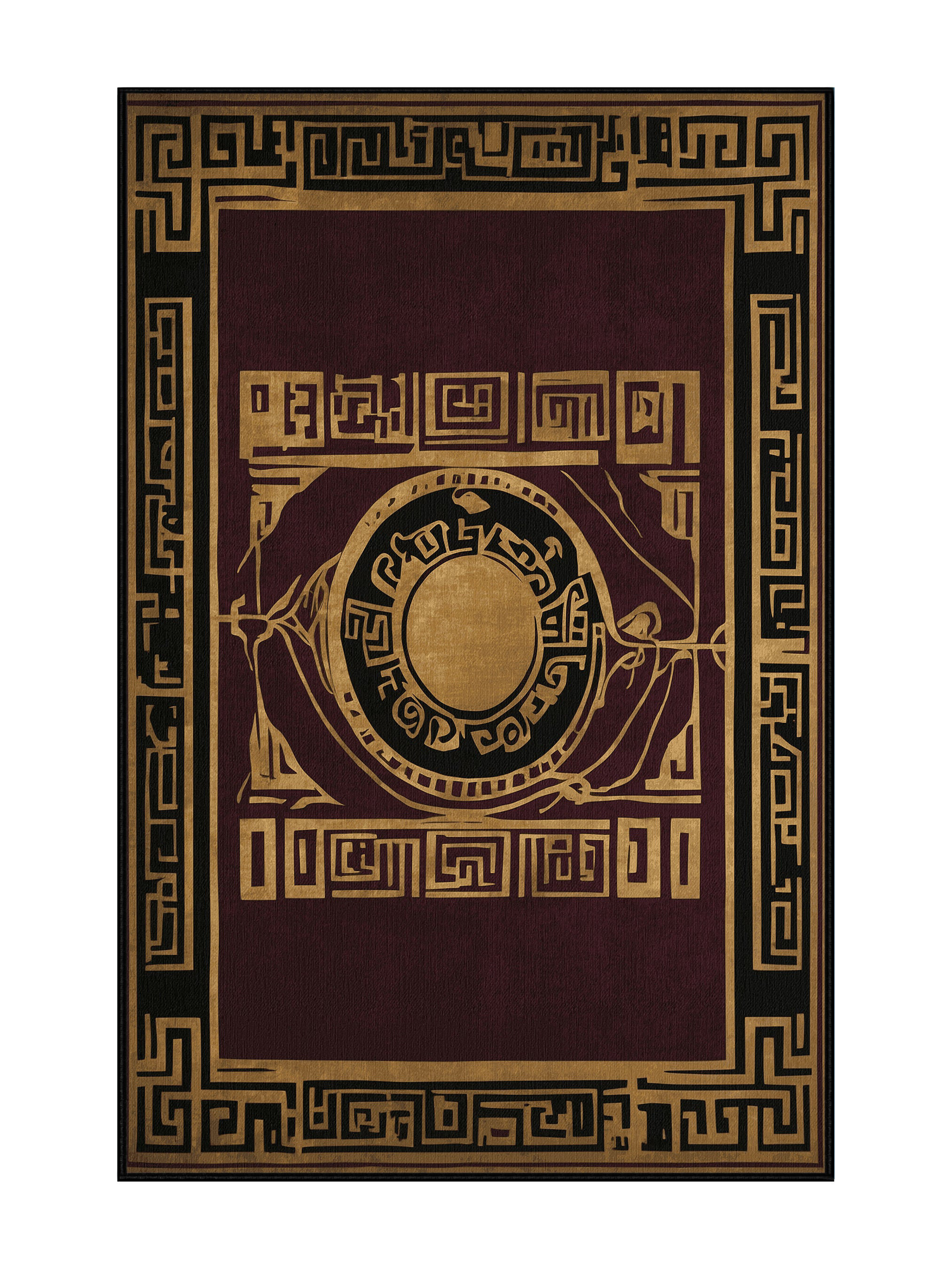 Charlton Home Golden Tableau Rug - Wayfair Canada