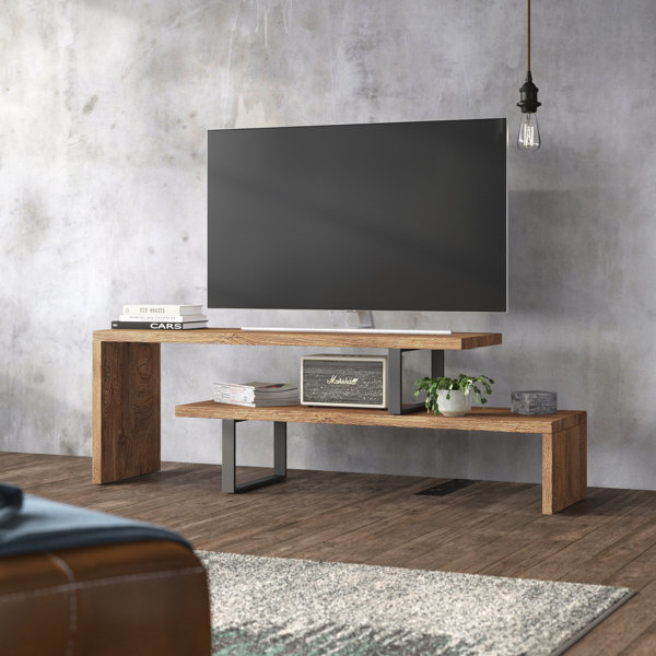 Steelside™ Dustin TV Stand for TVs up to 88" & Reviews | Wayfair