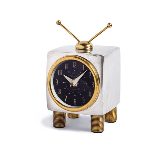 Brass Mantel & Tabletop Clocks You'll Love | Wayfair