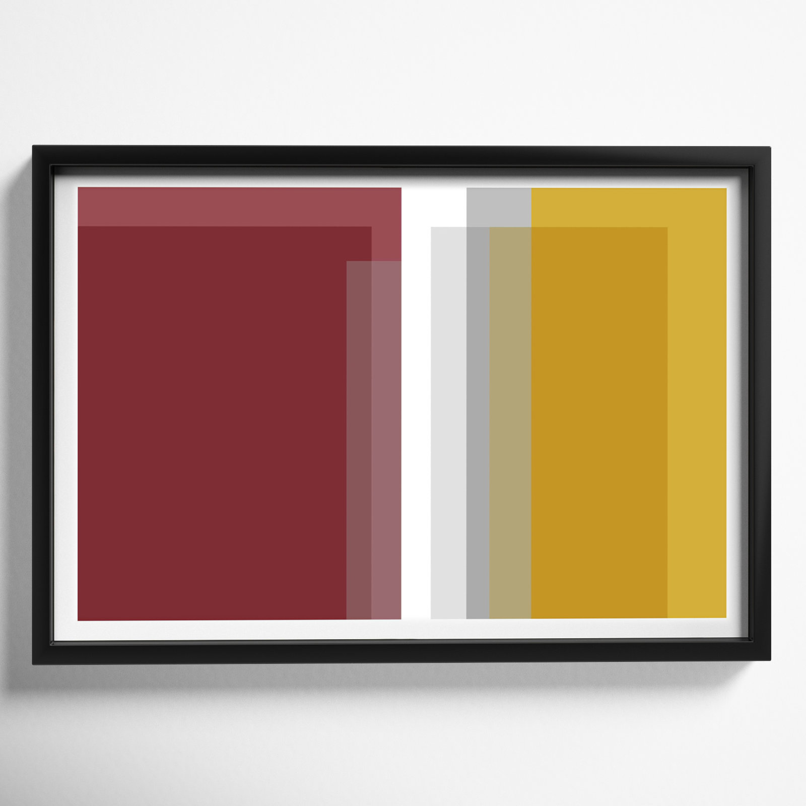 AllModern Elzie Ruby by Daniel Buchner - Single Picture Frame Print ...