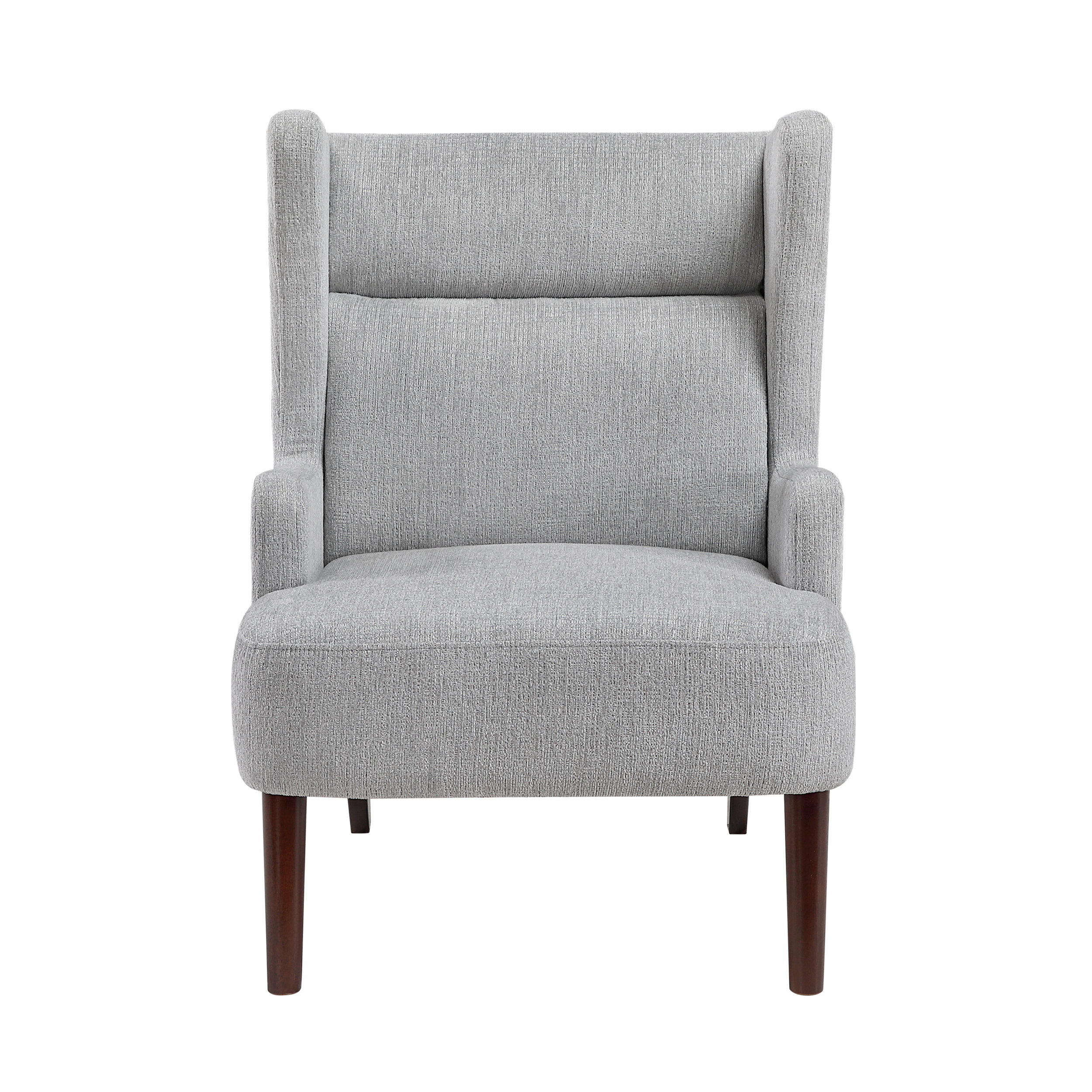 Red Barrel Studio® Contemporary Beige Wingback Accent Chair with ...