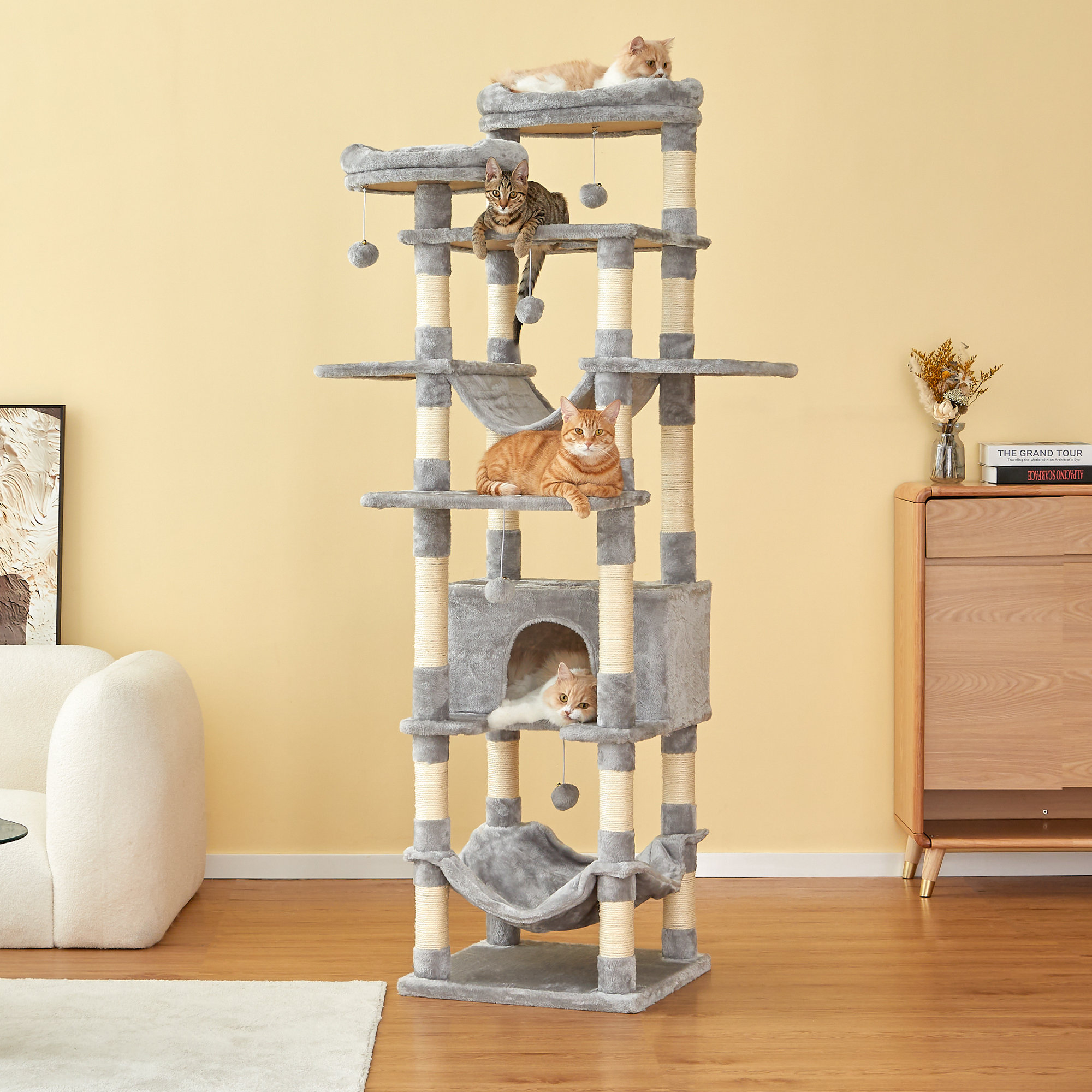 Tucker Murphy Pet™ 74" Daniyar Cat Tree & Reviews - Wayfair Canada