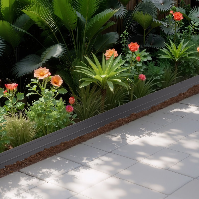 Stellweilan Tessberg Metal Landscape Edging 10Packs 60in Rust-Resistant ...