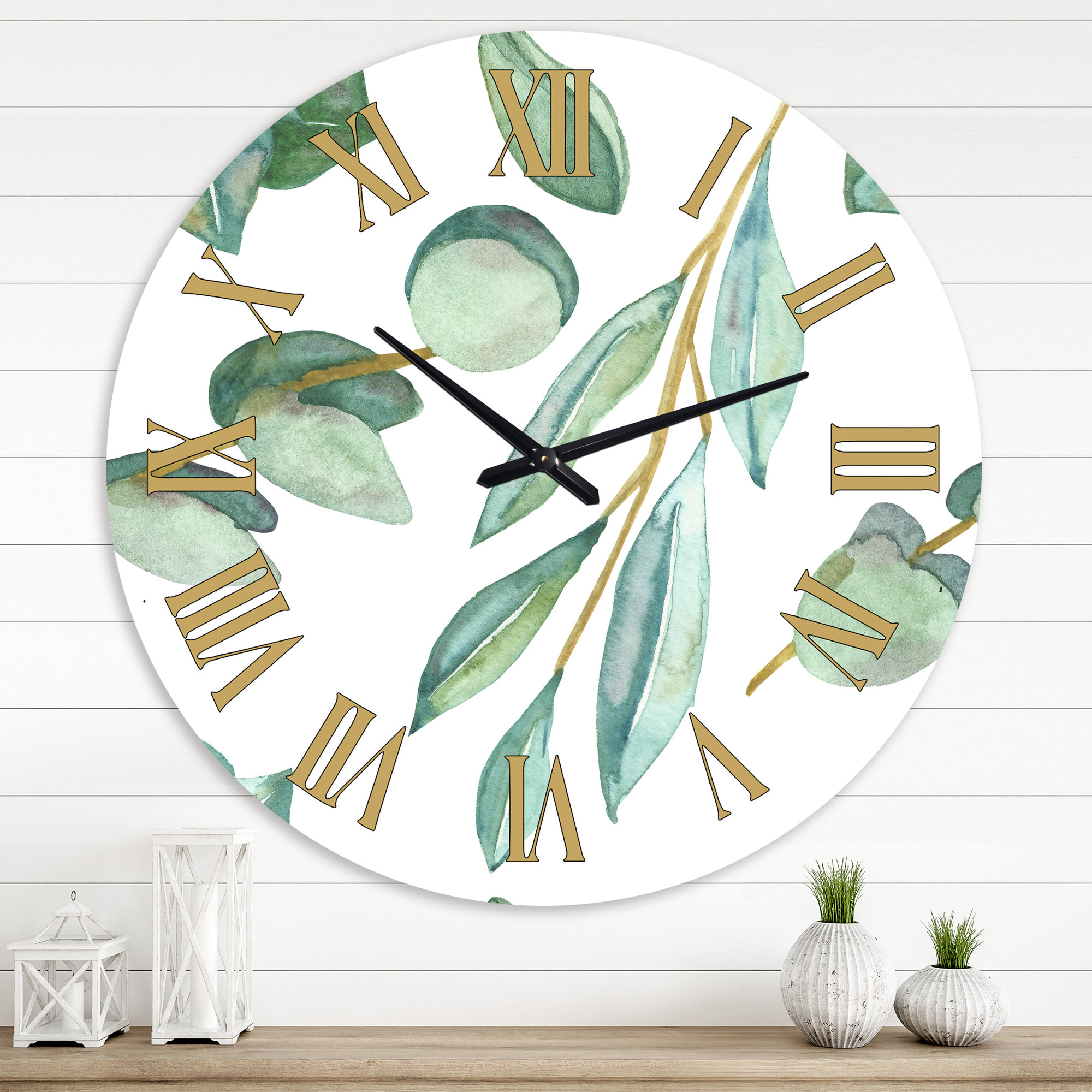 East Urban Home Young Eucalyptus Leaves and Branches III - Traditional ...