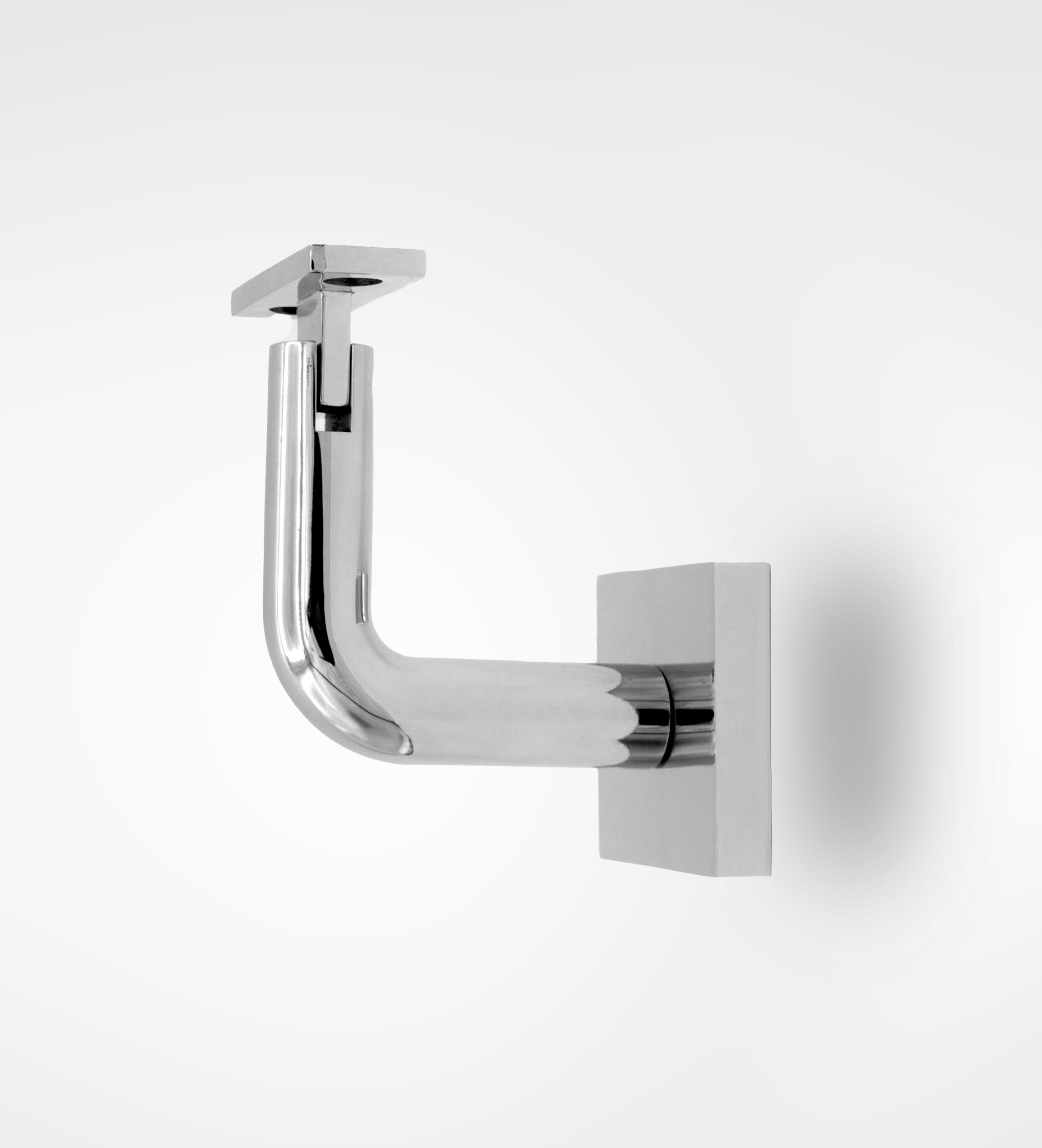 Linnea Surface Mount Handrail Bracket with Square Rose and Flat Plate ...