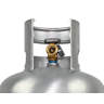 Flame King 20LB Aluminum Propane Tank with Gauge & OPD Valve, Corrosion ...