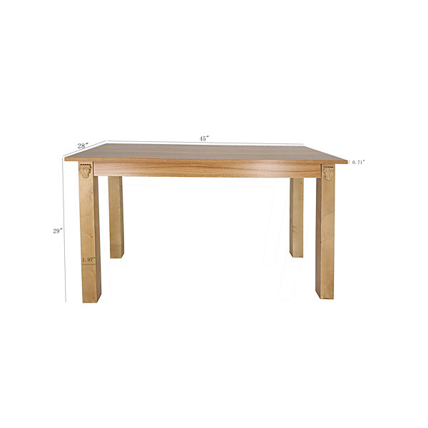 Loon Peak® Church Holy Communion Table Christian Wood Table Breakfast ...