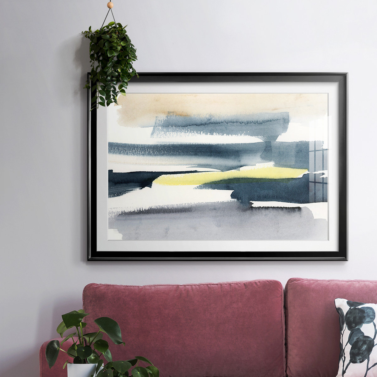 Wrought Studio™ Peeking Sunshine III-FramedFramed Print W Beveled Matt ...