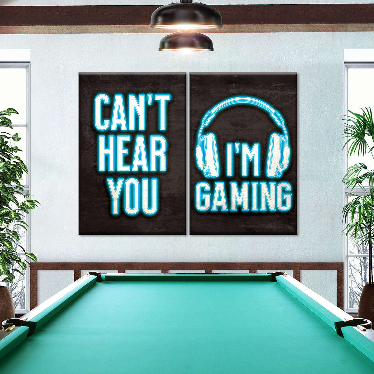 Trinx Gamer Can't Hear You Multi Piece Canvas Print - Wayfair Canada