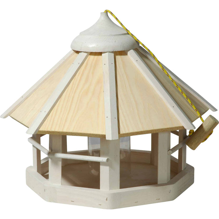 Fleur De Lis Living "Camouflage 2.0" birdhouse with feed silo, hanging ...