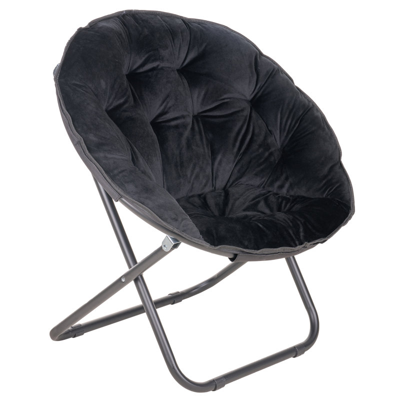 Ebern Designs Saucer Chair Saucer Chair For Adults, Papasan Folding ...