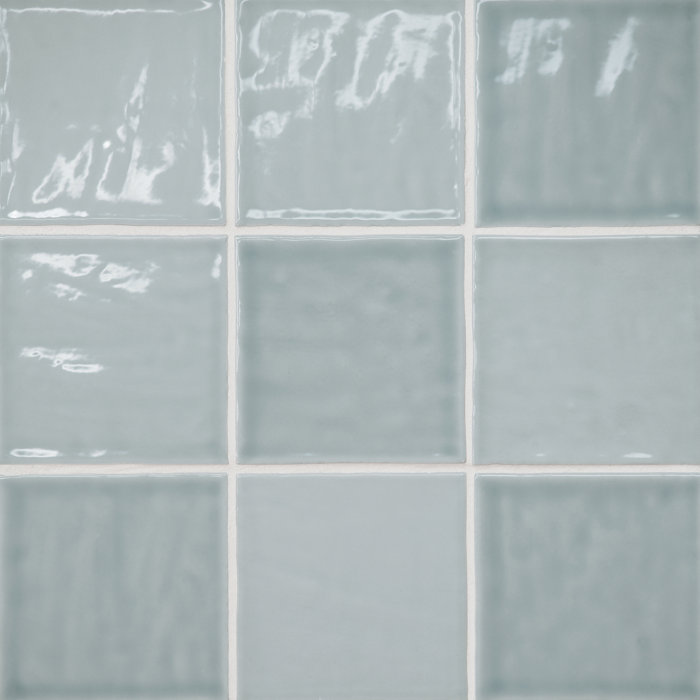 Marin 4" x 4" Porcelain Mosaic Wall & Floor Tile & Reviews | Birch Lane
