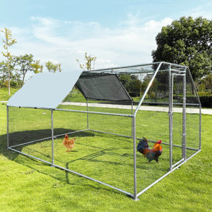Tucker Murphy Pet™ Ayuna Chicken Coop Walk-in Poultry Cage Chicken Pen ...