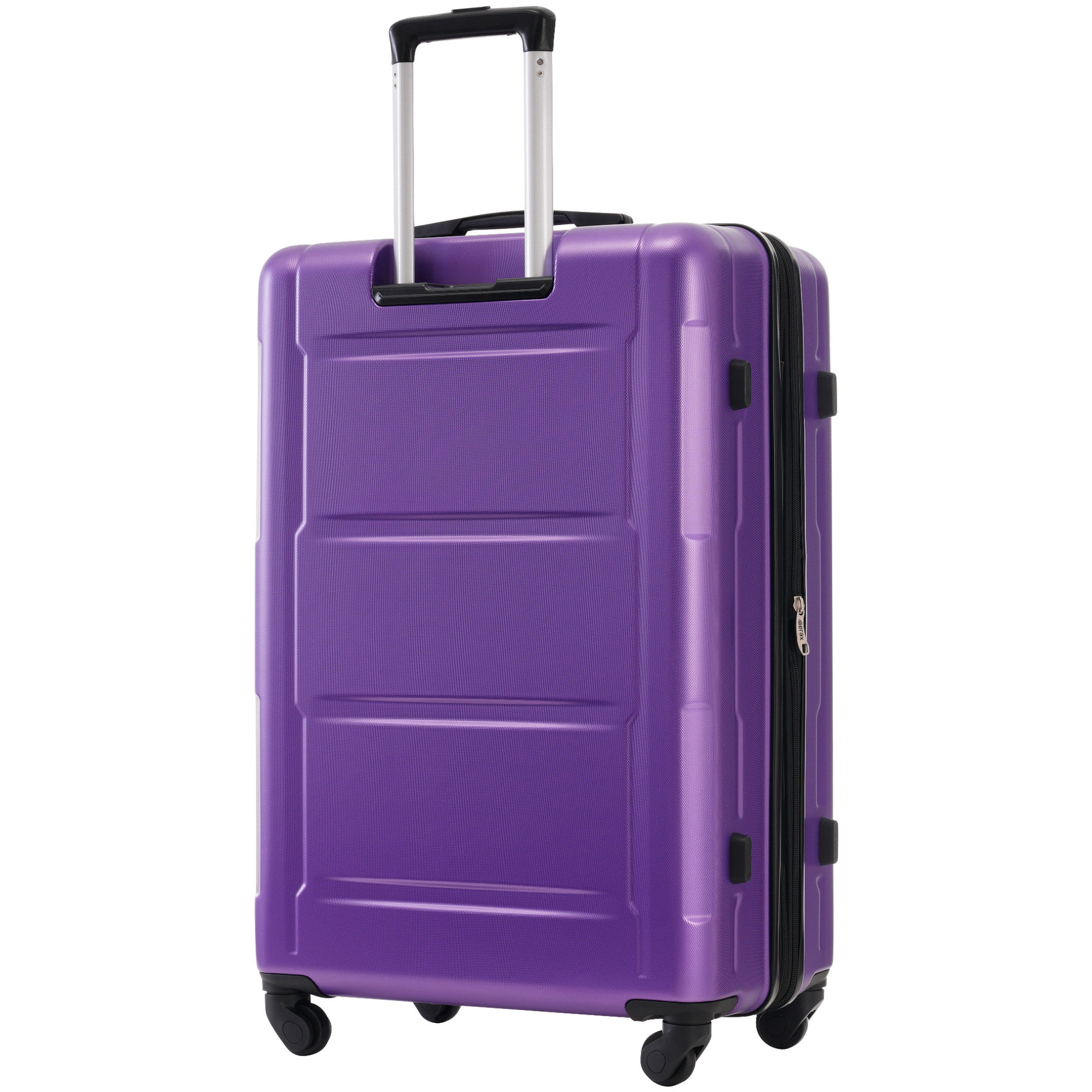 fengshu Purple Tsa Lock Luggage With Expandable Function - 2 Piece Abs ...