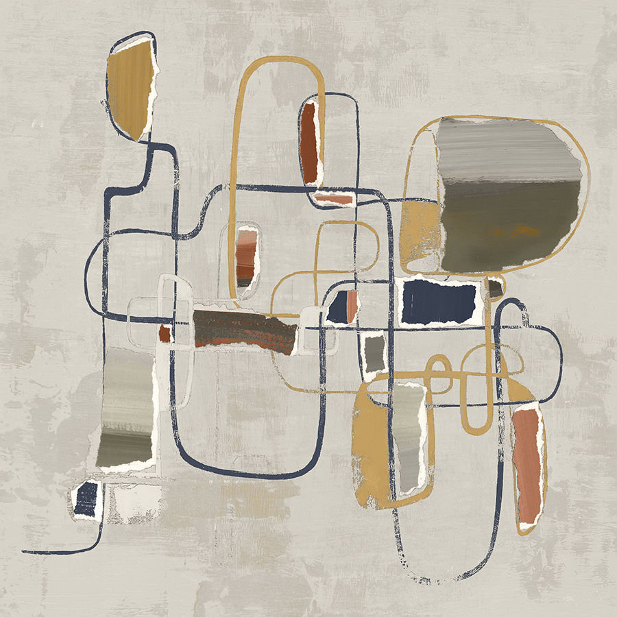 Chelsea Art Studio Colored Tempo III by Jean Kenna - Painting on Canvas ...