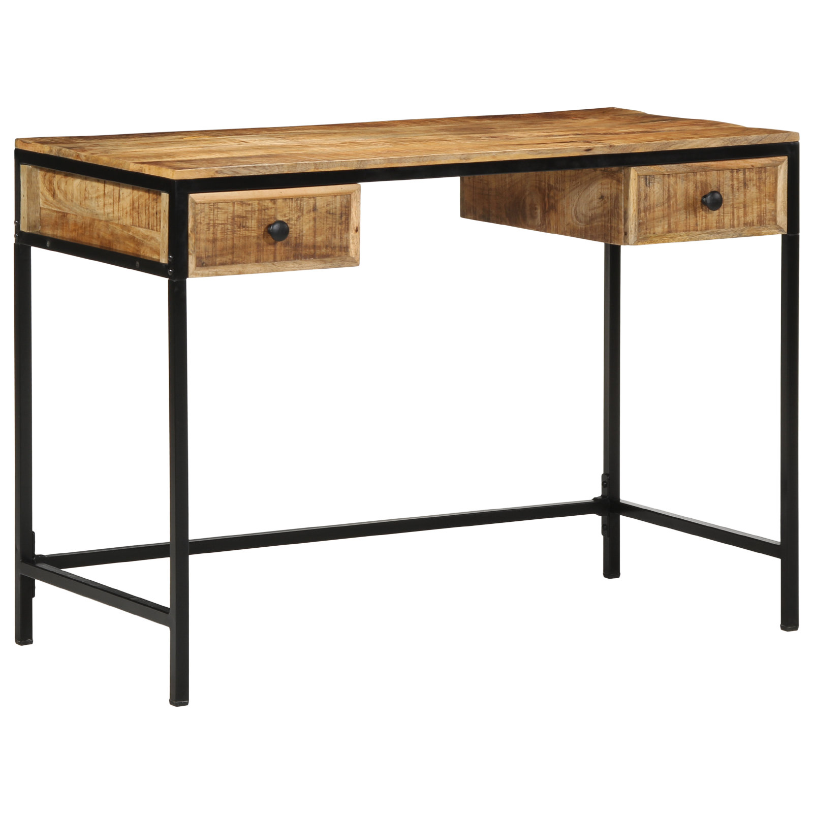 Borough Wharf Desk 105X50x75 Cm Solid Wood Mango | Wayfair.co.uk