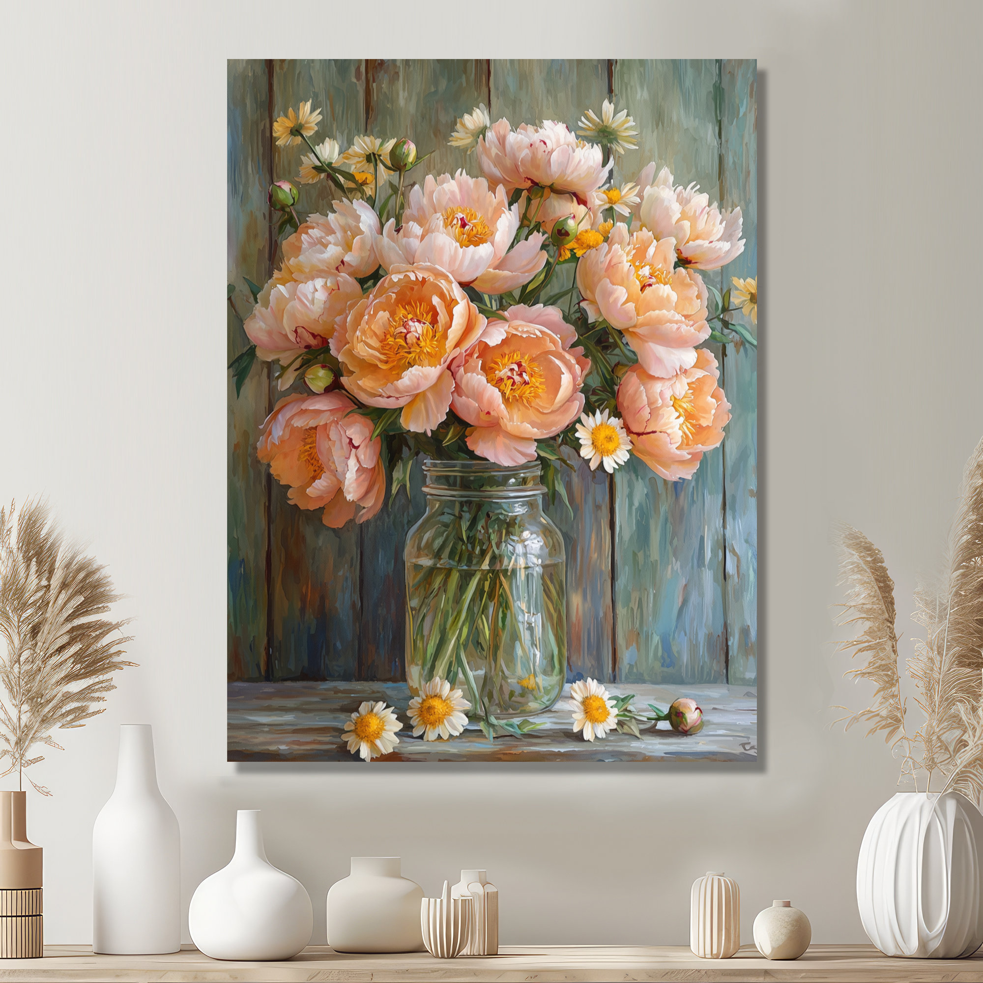 Winston Porter Irving - Floral Canvas Art Print | Wayfair