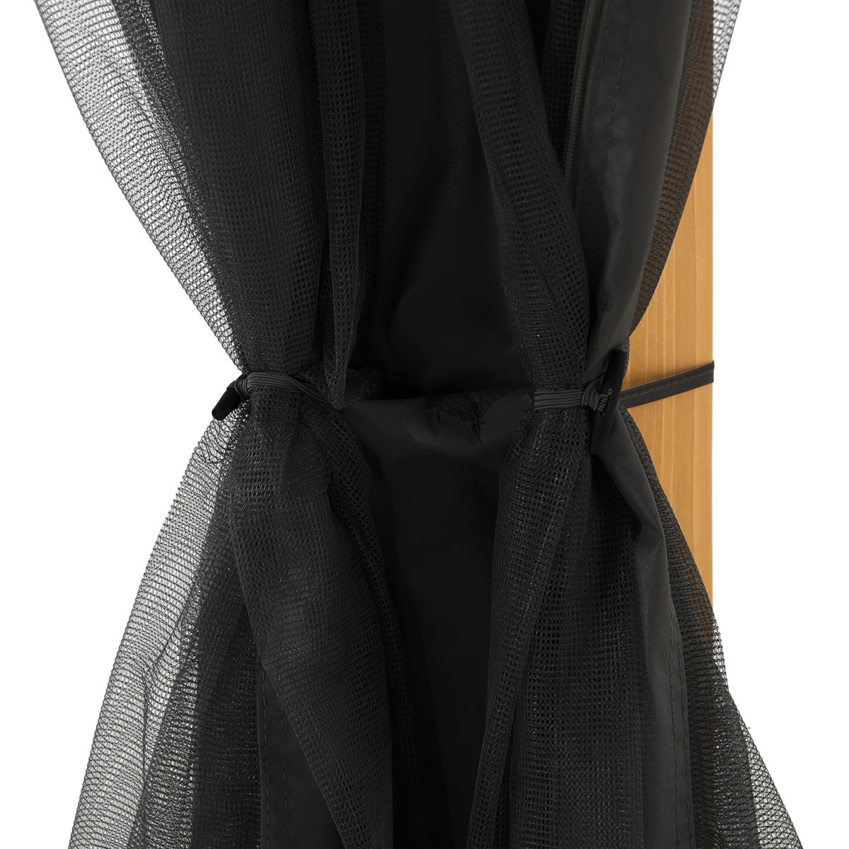 Sunjoy Universal Mosquito Netting for 12 ft. ×20 ft. Gazebos, 4-Panel ...