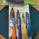 Hampton Forge Tomodachi Titanium - 10 Piece Knife Set with 5 Matching ...