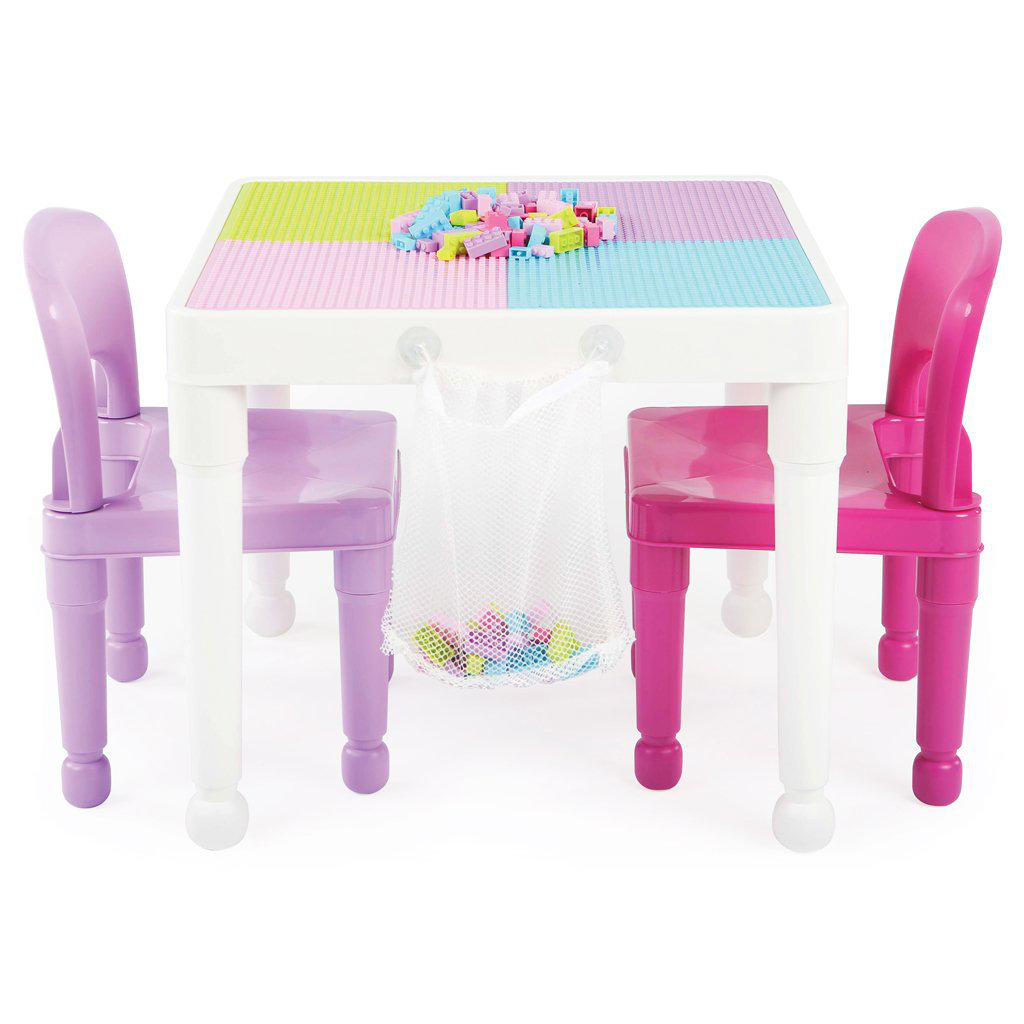 Zoomie Kids Huck Kids Square Interactive Table and Chair Set & Reviews ...