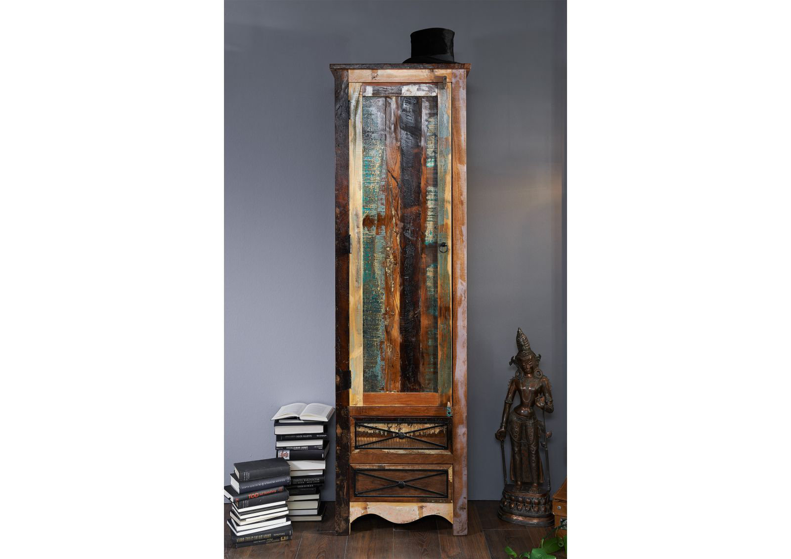 Massivmoebel24 Nature Of Spirit 2 Door Wardrobe | Wayfair.ie