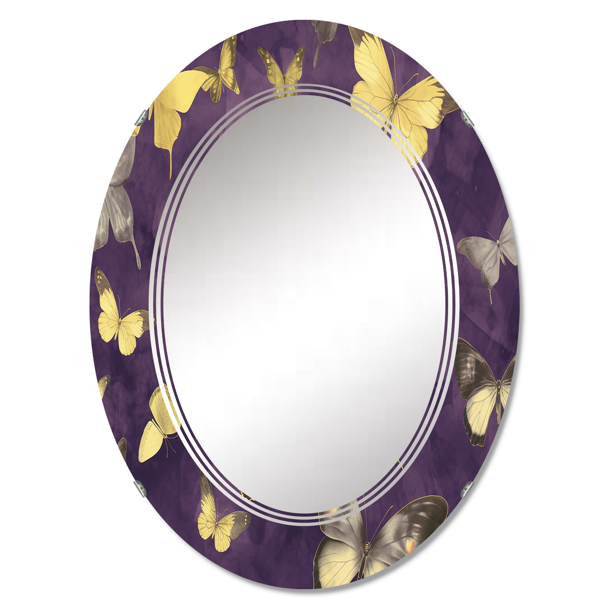 East Urban Home Zylee Oval Wall Mirror | Wayfair