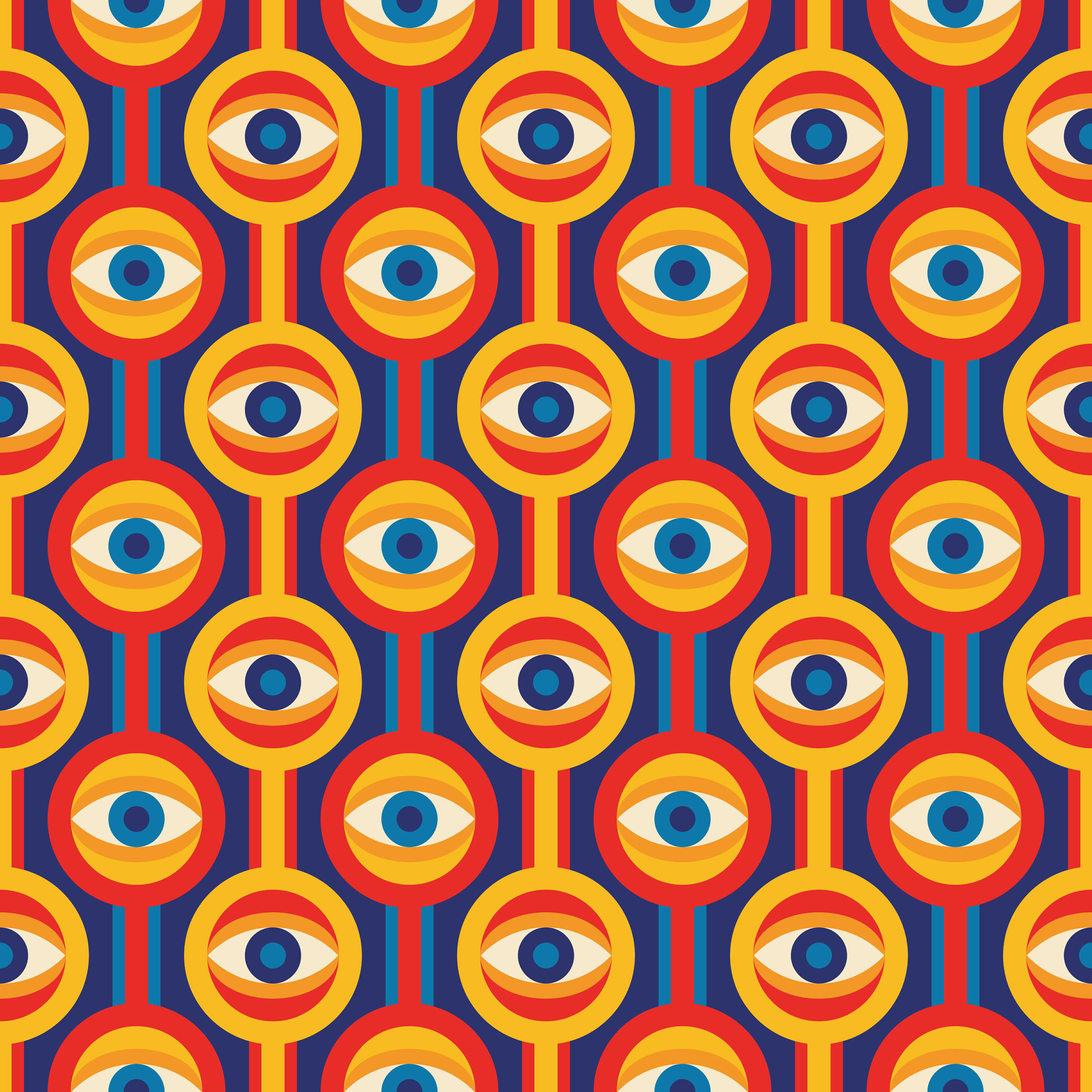 Dakota Fields Eye Symbol. by Serkorkin - Wrapped Canvas Graphic Art ...