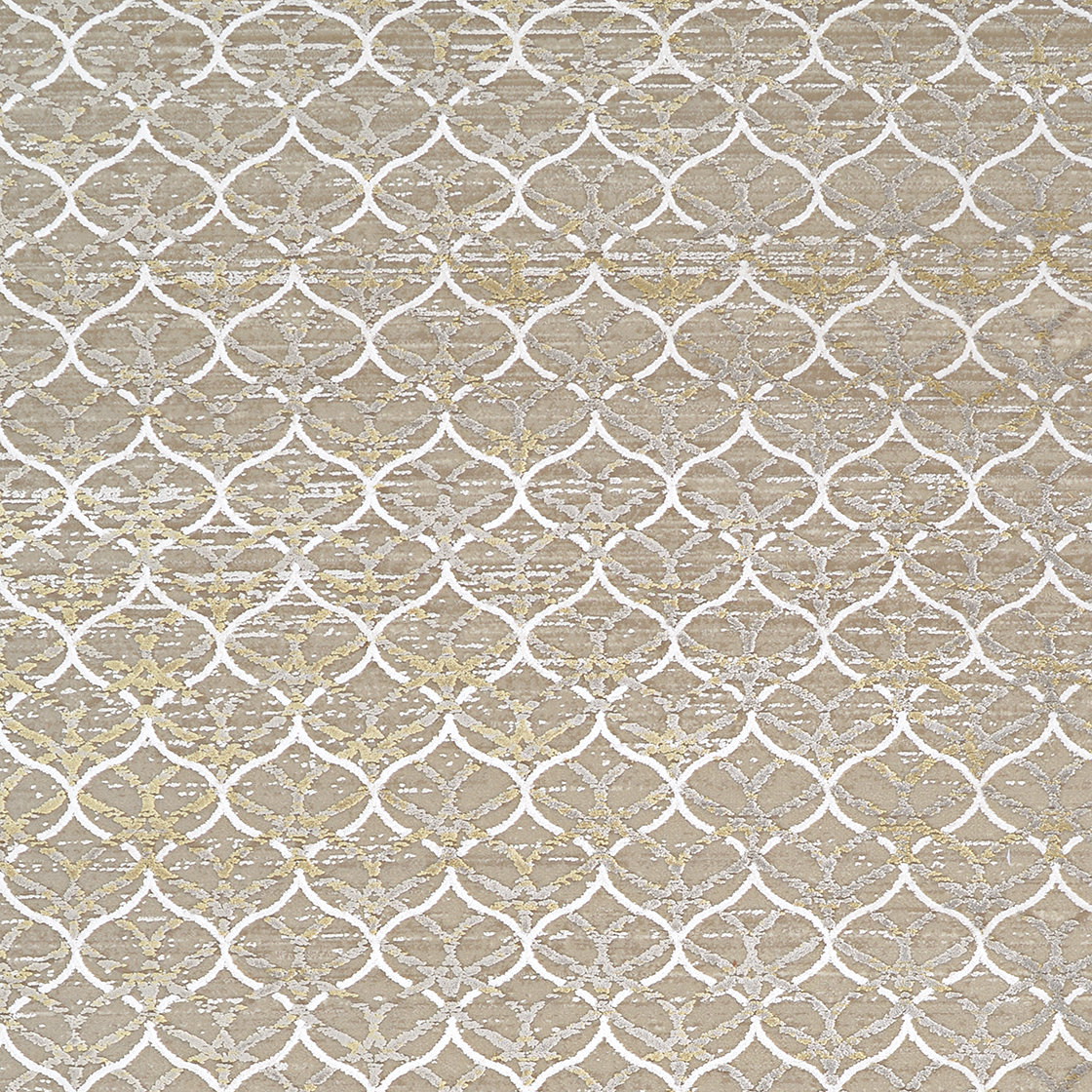 Wildon Home® Siena Harlequin Burnished Gold Runner Rug | Wayfair